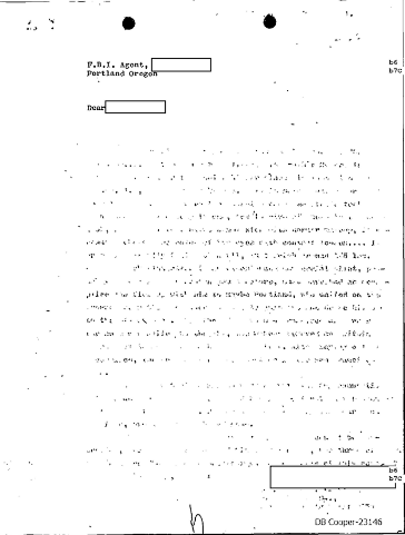 D. B. Cooper Identified: Letters and Documents – Zodiac Killer Identified